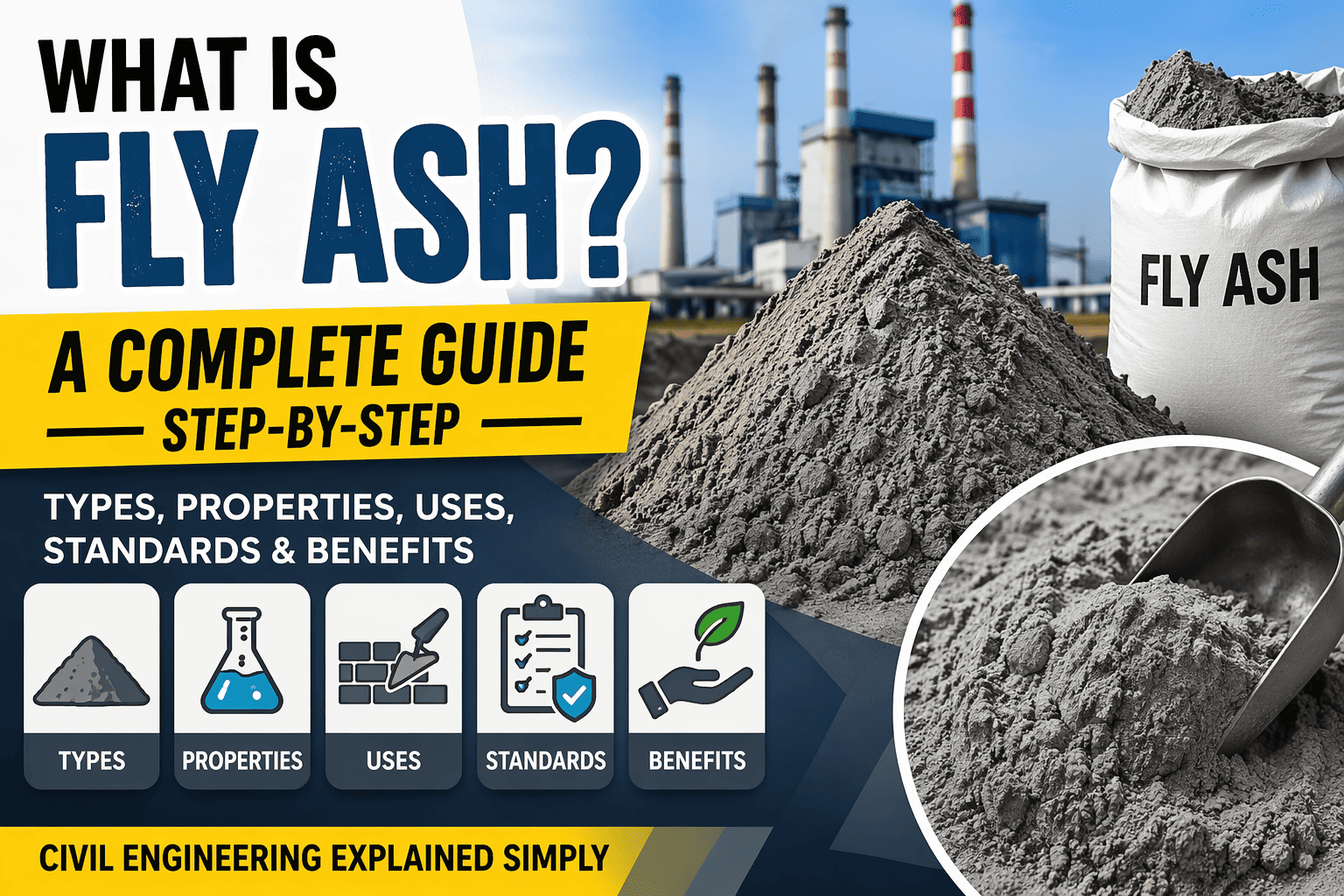 what is Fly Ash:A complete guide step-by-step.